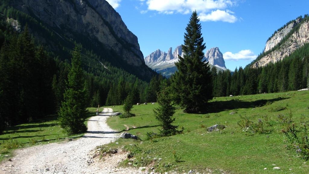 Ombretta (Cima Orientale d’) da Alba di Canazei per la Val Contrin ...
