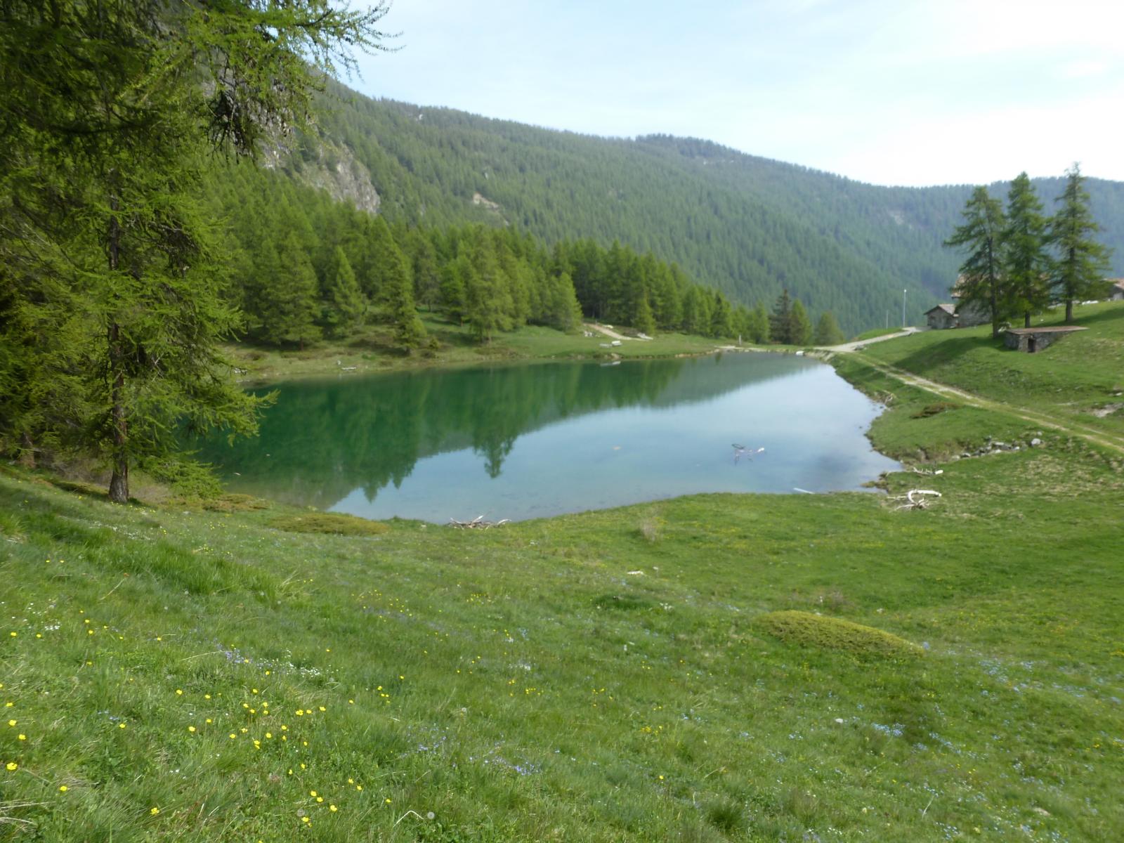 Lod (Lago di) da La Magdeleine per Chamois - Escursionismo | Camminata ...