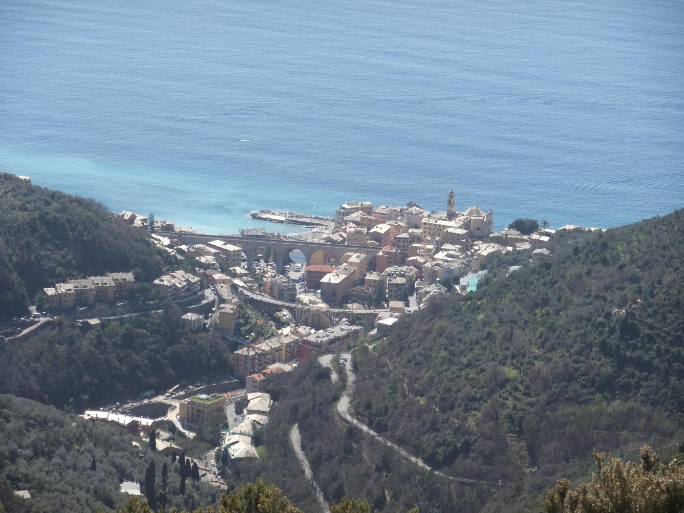 Fasce (Monte) da Genova Quinto, anello per i Monti Bastia, Croce ...