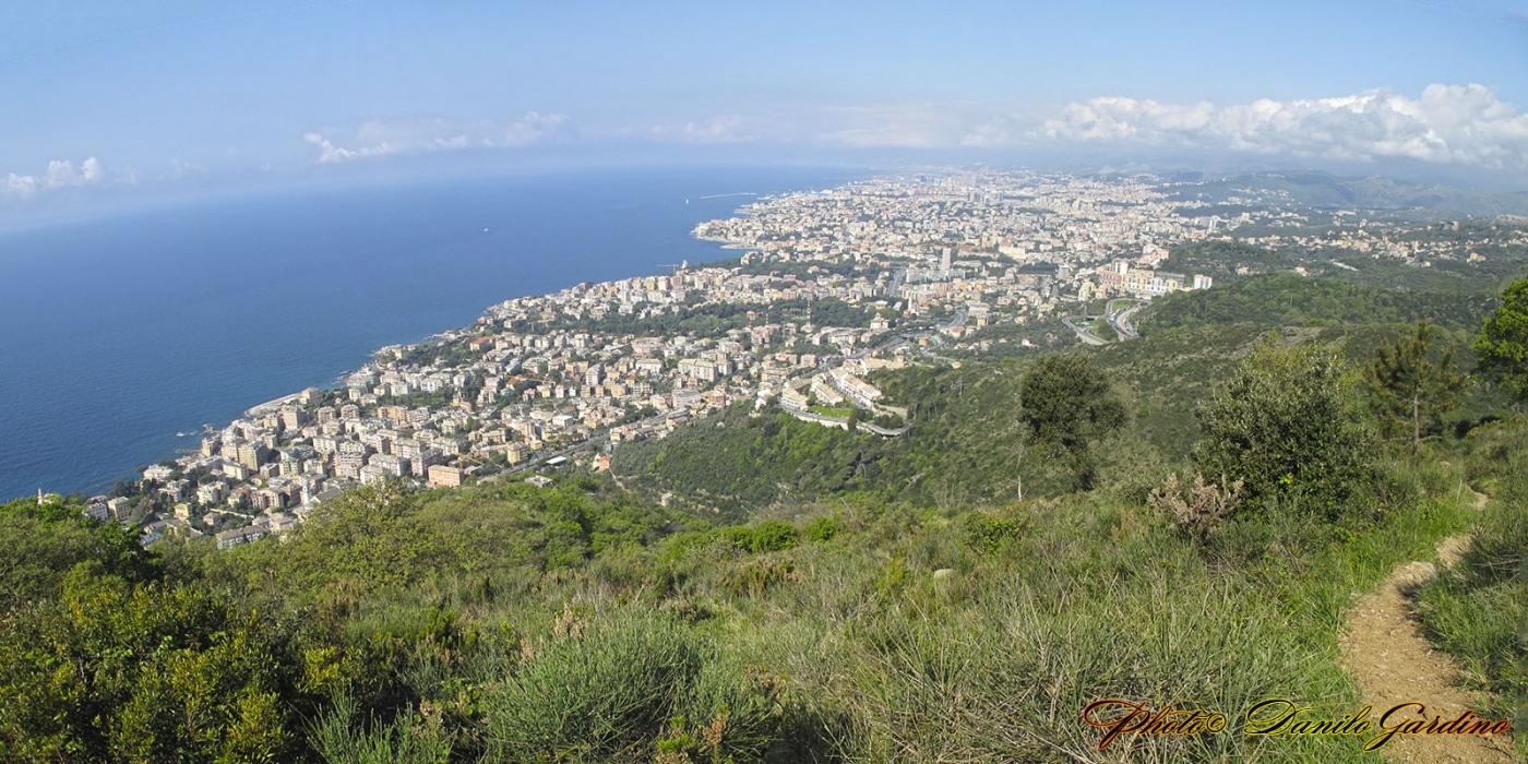Fasce (Monte) da Genova Quinto, anello per i Monti Bastia, Croce ...