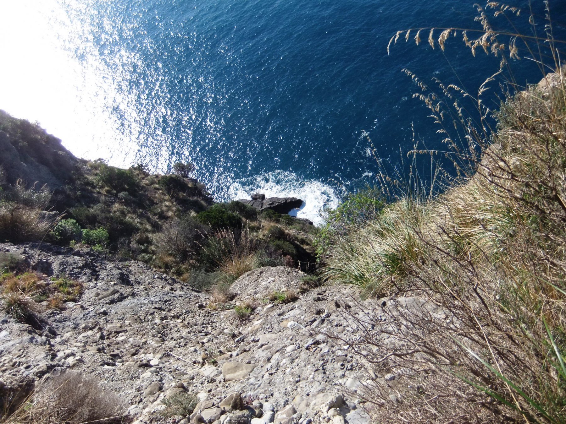 Semaforo Vecchio da San Rocco anello per San Fruttuoso, Pietre Strette ...