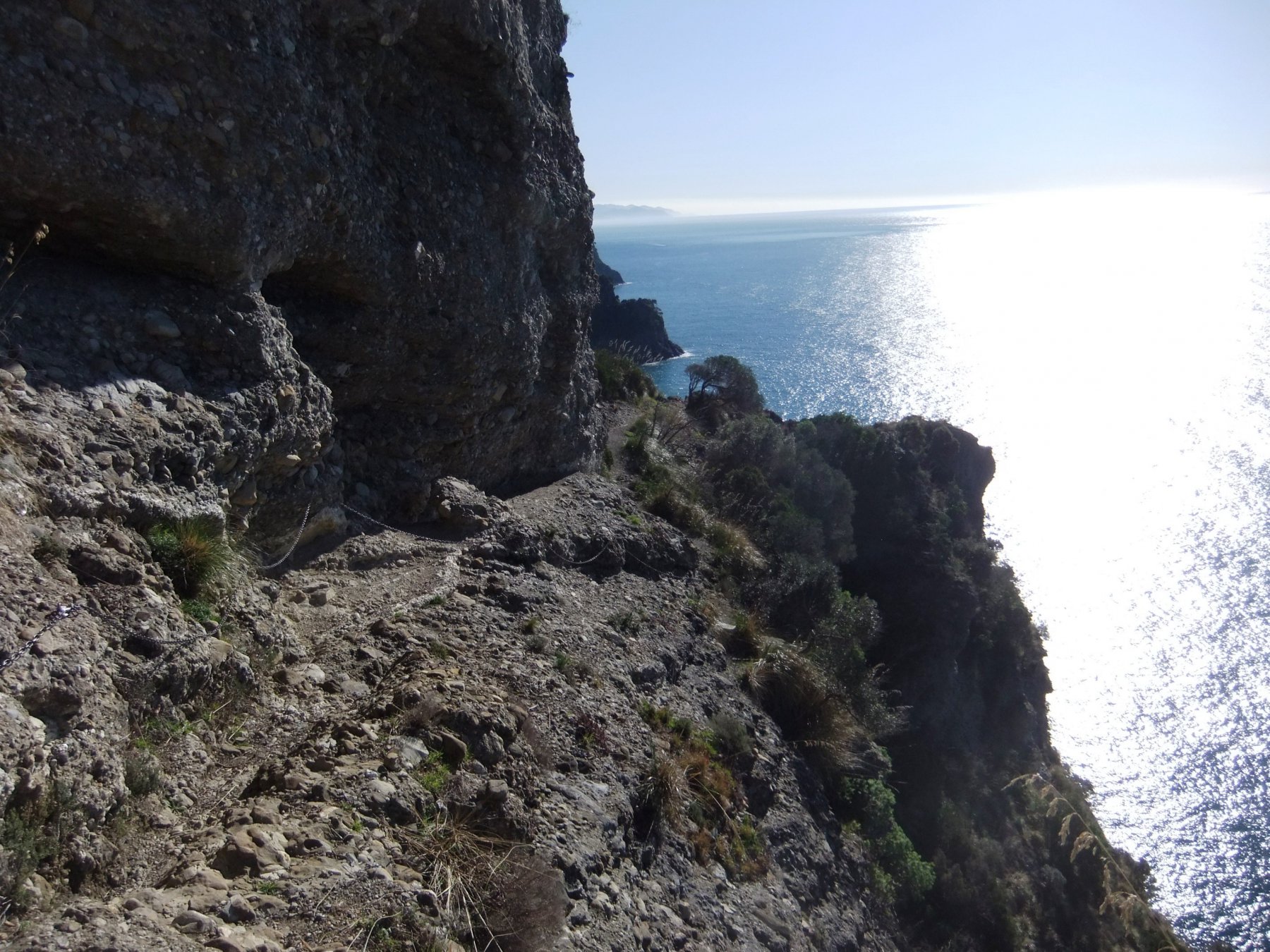 Semaforo Vecchio da San Rocco anello per San Fruttuoso, Pietre Strette ...